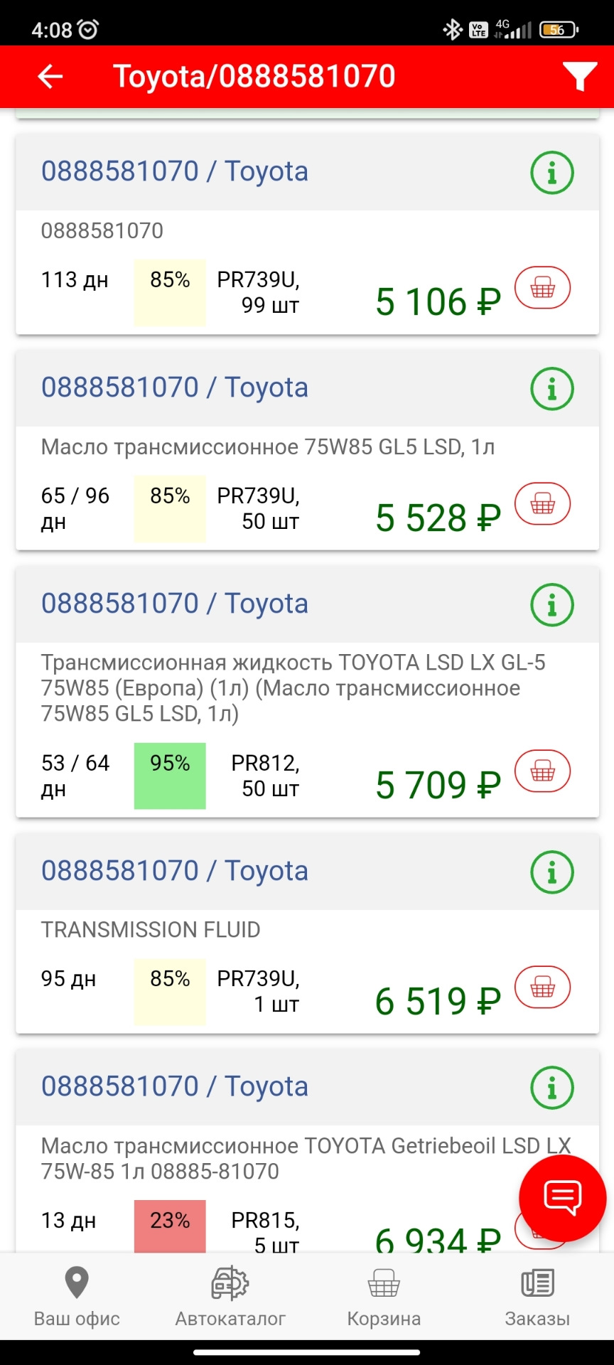 0888581070 Трансмиссионное масло, 1 литр TOYOTA LEXUS | Запчасти на DRIVE2