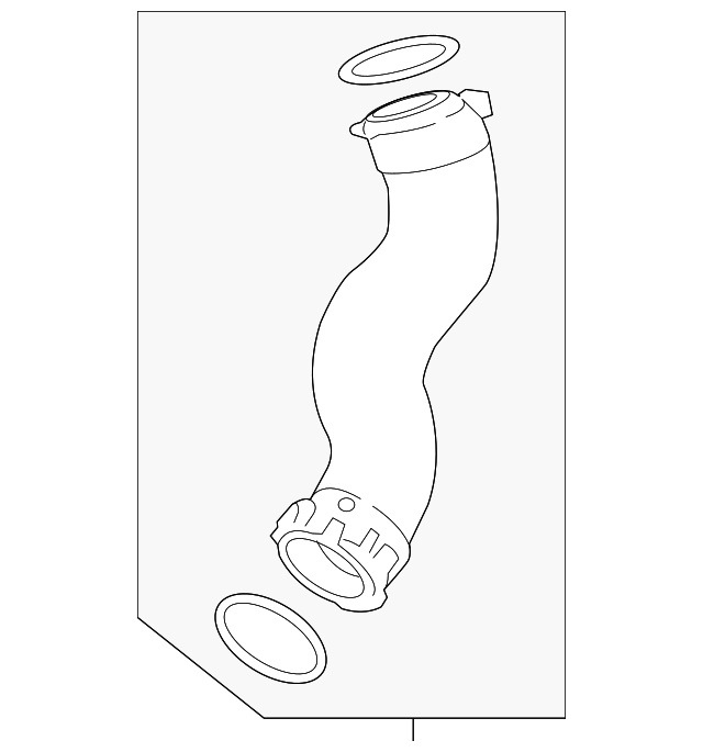 11618571025 Трубопровод наддувочного воздуха BMW | Запчасти на DRIVE2