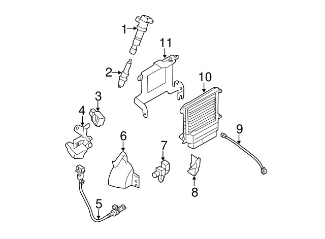 1884711160 Свеча зажигания KIA HYUNDAI | Запчасти на DRIVE2
