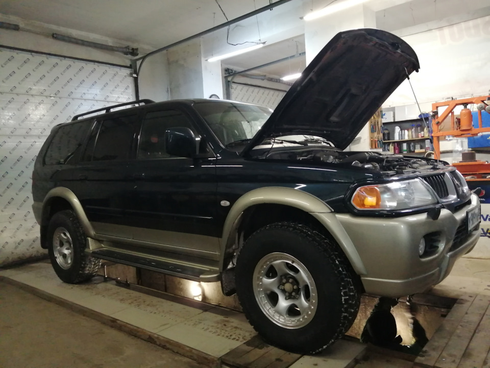 Продолжаем. — Mitsubishi Pajero Sport (1G), 2,5 л, 2008 года ...