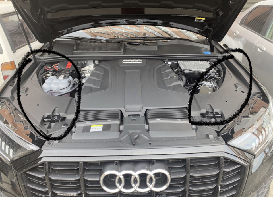 Наглость второе счастье))) — Audi Q7 (2G), 3 л, 2020 года | тюнинг | DRIVE2