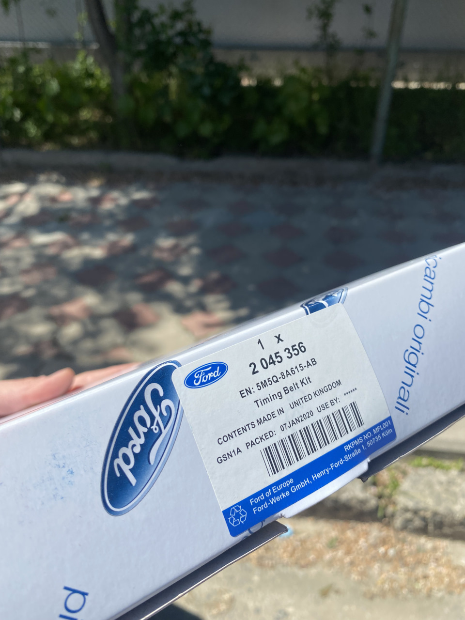 Замена ГРМ + замена подушки двигателя — Ford Focus Sedan III, 1,6 л ...