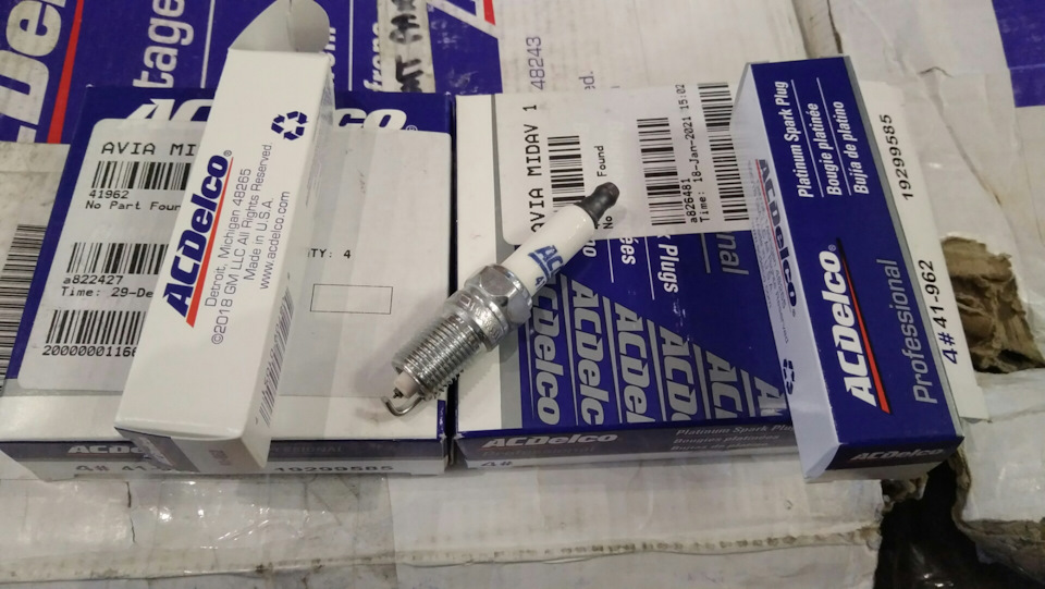 19299585 Свеча зажигания (проверить по VIN) GM | Запчасти на DRIVE2