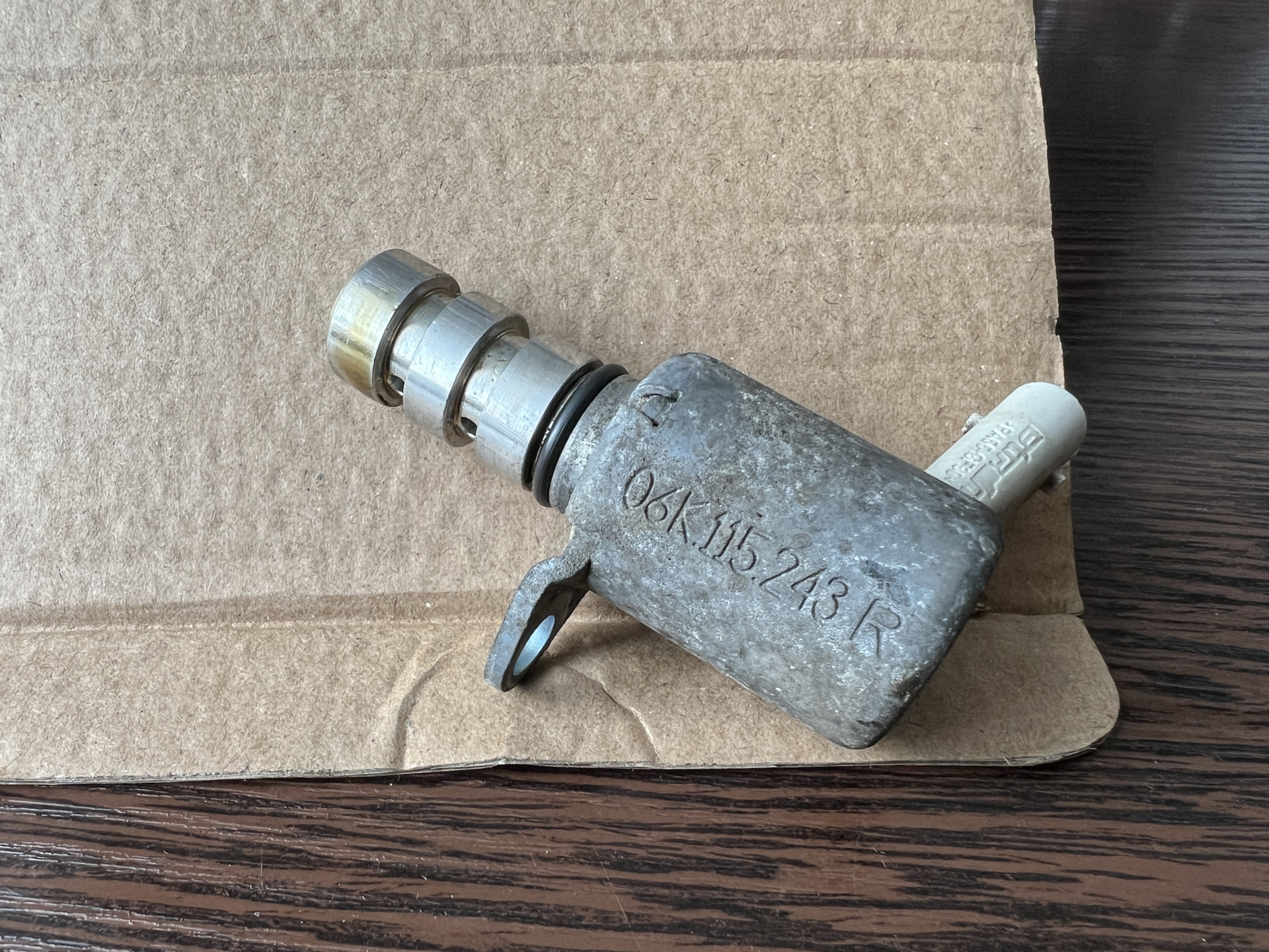 Клапан для регулирования давления масла, ошибка P164E00 — электрическая ...