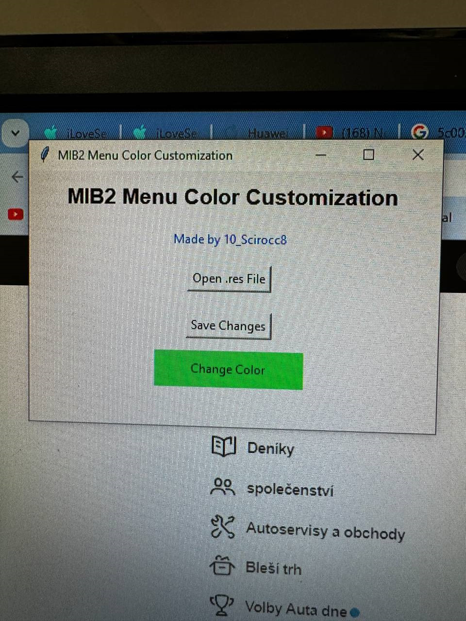 Mib2 Color Customization — DRIVE2