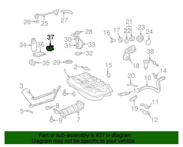 2328020060 Регулятор давления топлива TOYOTA LEXUS | Запчасти на DRIVE2