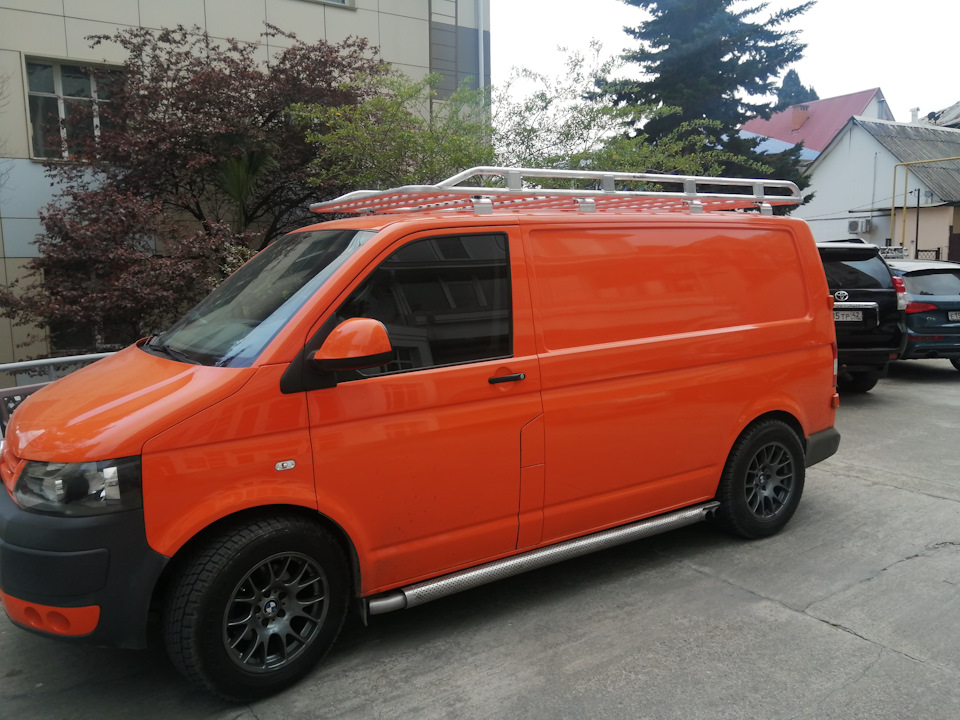 Багажничек — Volkswagen Transporter T5, 2 л, 2010 года | аксессуары ...