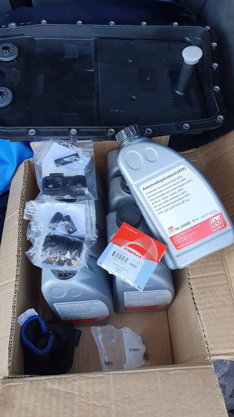 Ремонт бублика и обслуживание коробки — BMW X5 (E70), 3 л, 2008 года ...