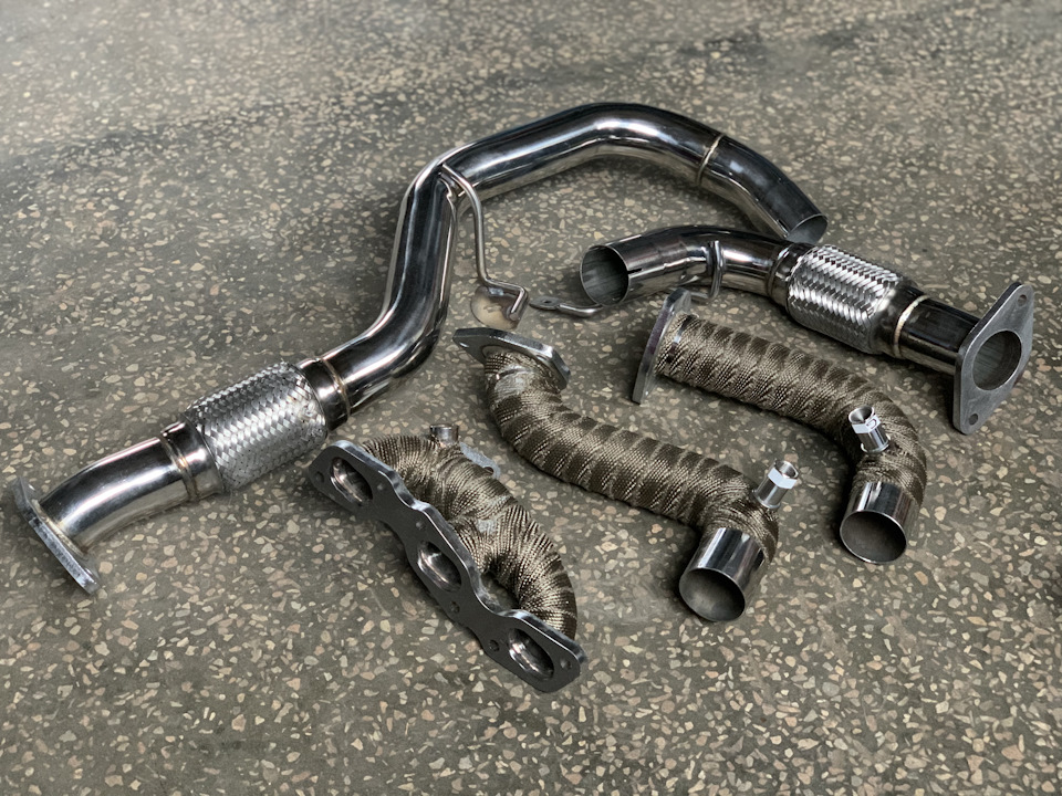 Exhaust Gravity Performance decat, manifold & downpipes — Ford Mondeo ...