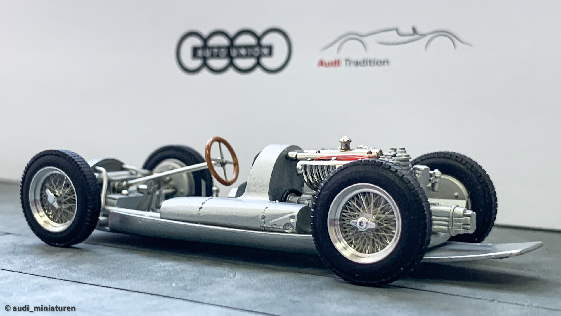 1939 Auto Union Typ D (MCM from kit Top Queens) 47/75 pcs. 1:43 — DRIVE2