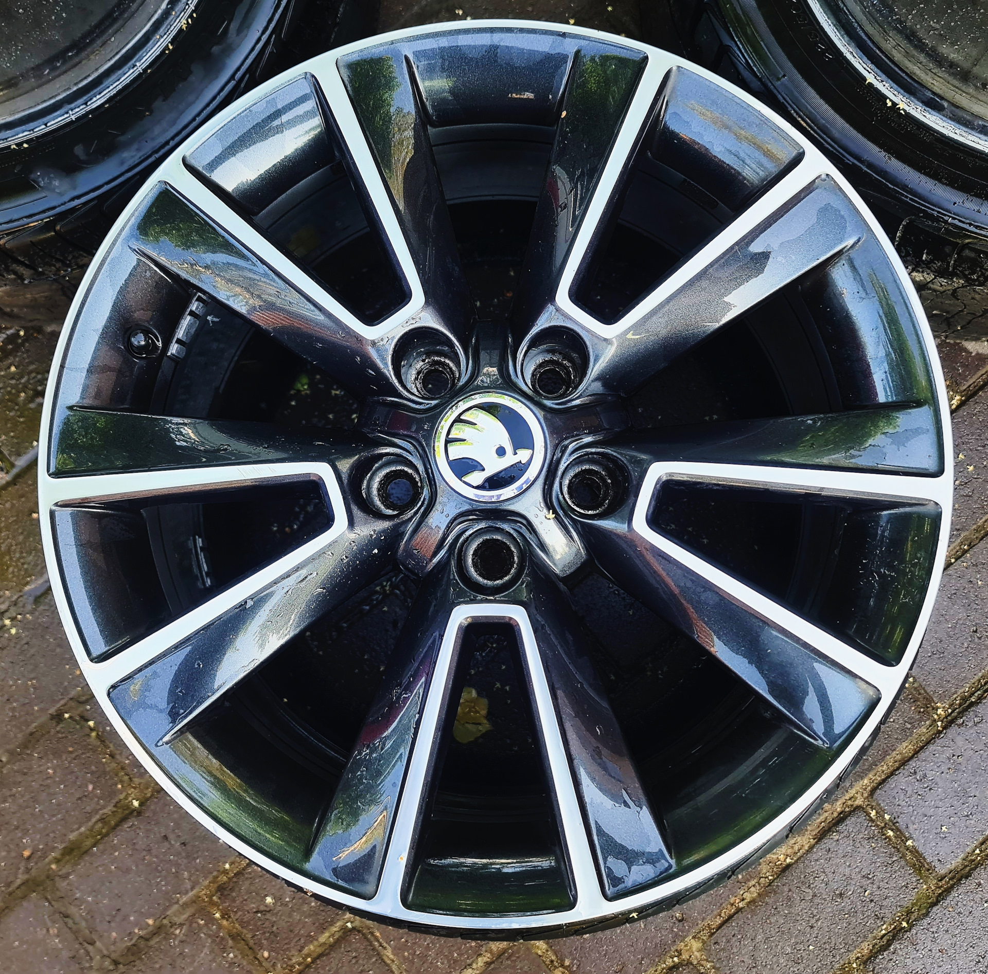 Диски от Yeti R17 Borbet Matterhorn — Skoda Octavia A7 Mk3, 1,8 л, 2016 ...