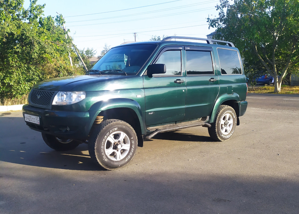 было и стало! — УАЗ Patriot, 2,7 л, 2009 года | просто так | DRIVE2