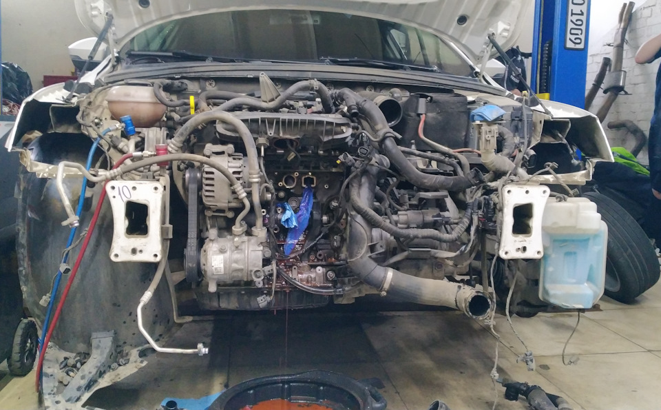 Замена помпы и радиатора кондиционера — Skoda Octavia A7 Mk3 1 8 л