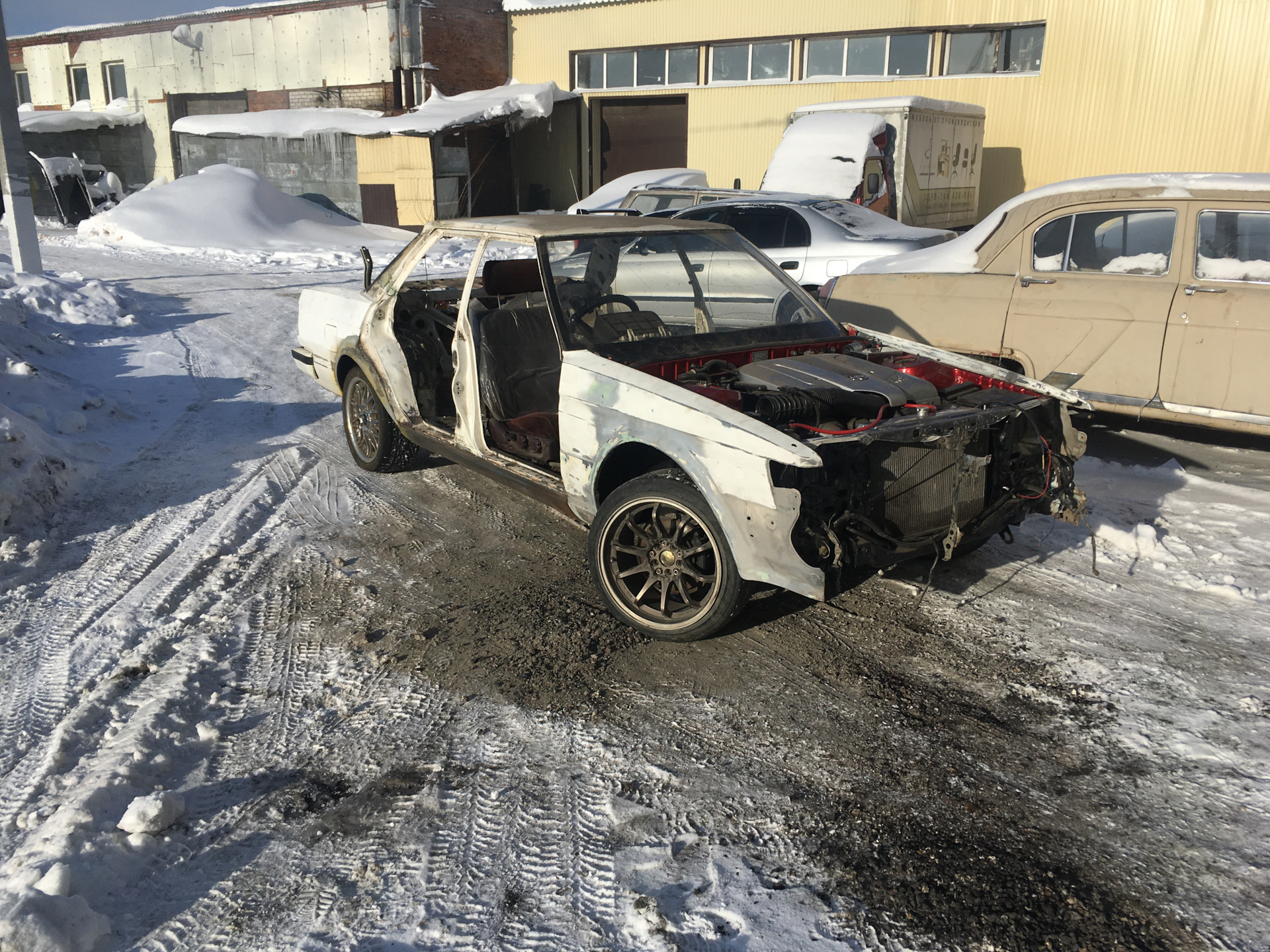 Покраска цвет 46v — Toyota Mark II (70), 2 л, 1988 года | кузовной ...