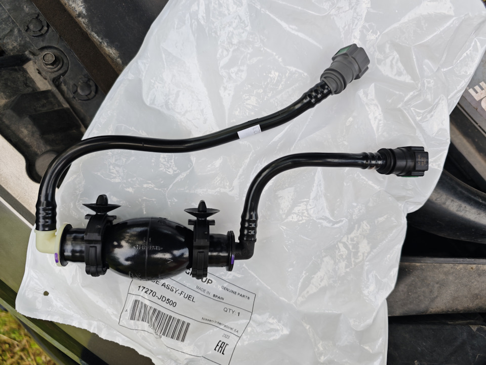 Замена груши подкачки — Renault Koleos (1G), 2 л, 2014 года | своими ...