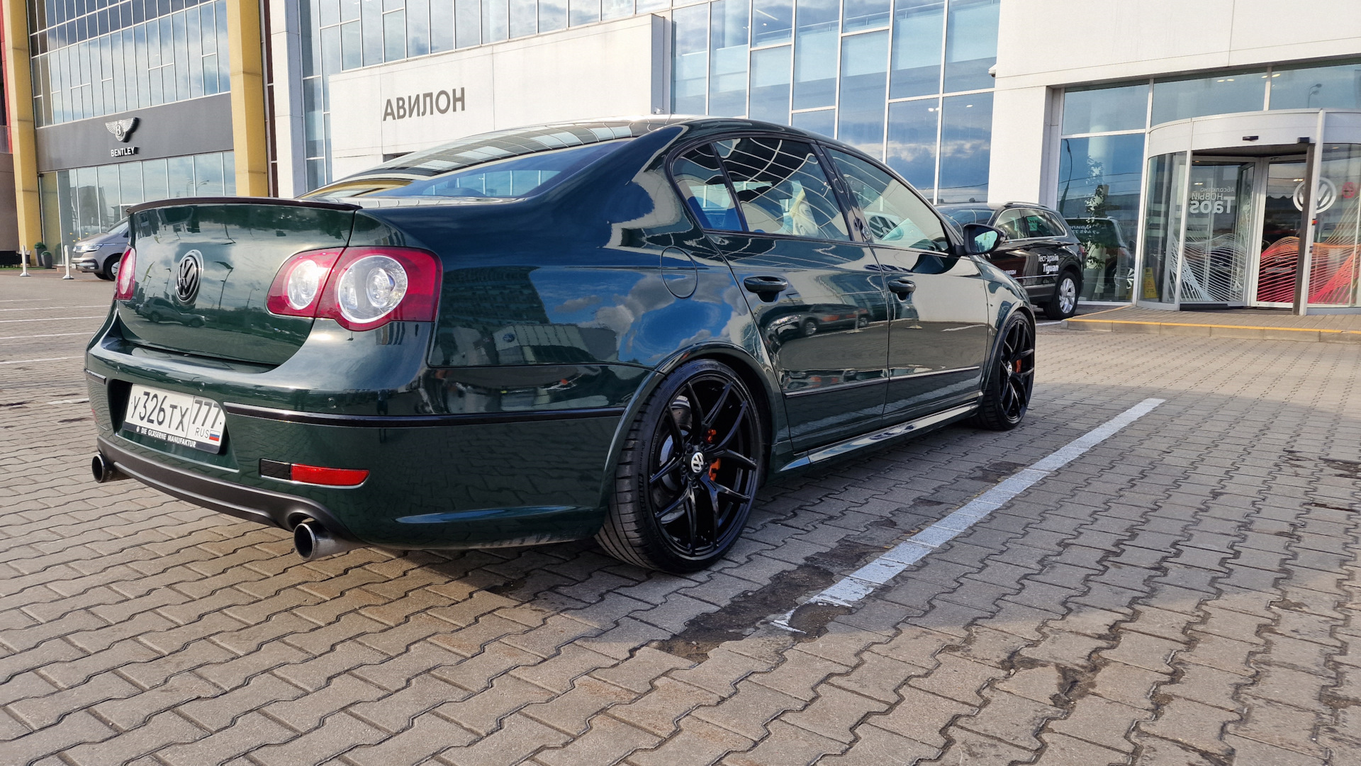 Финальная стадия проекта (Часть 1 обвес) — Volkswagen Passat B6, 1,8 л ...