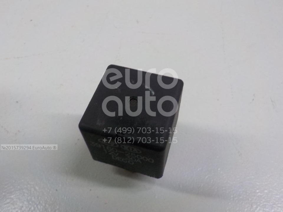 3916025000 РЕЛЕ 12В, 10А KIA HYUNDAI | Запчасти на DRIVE2