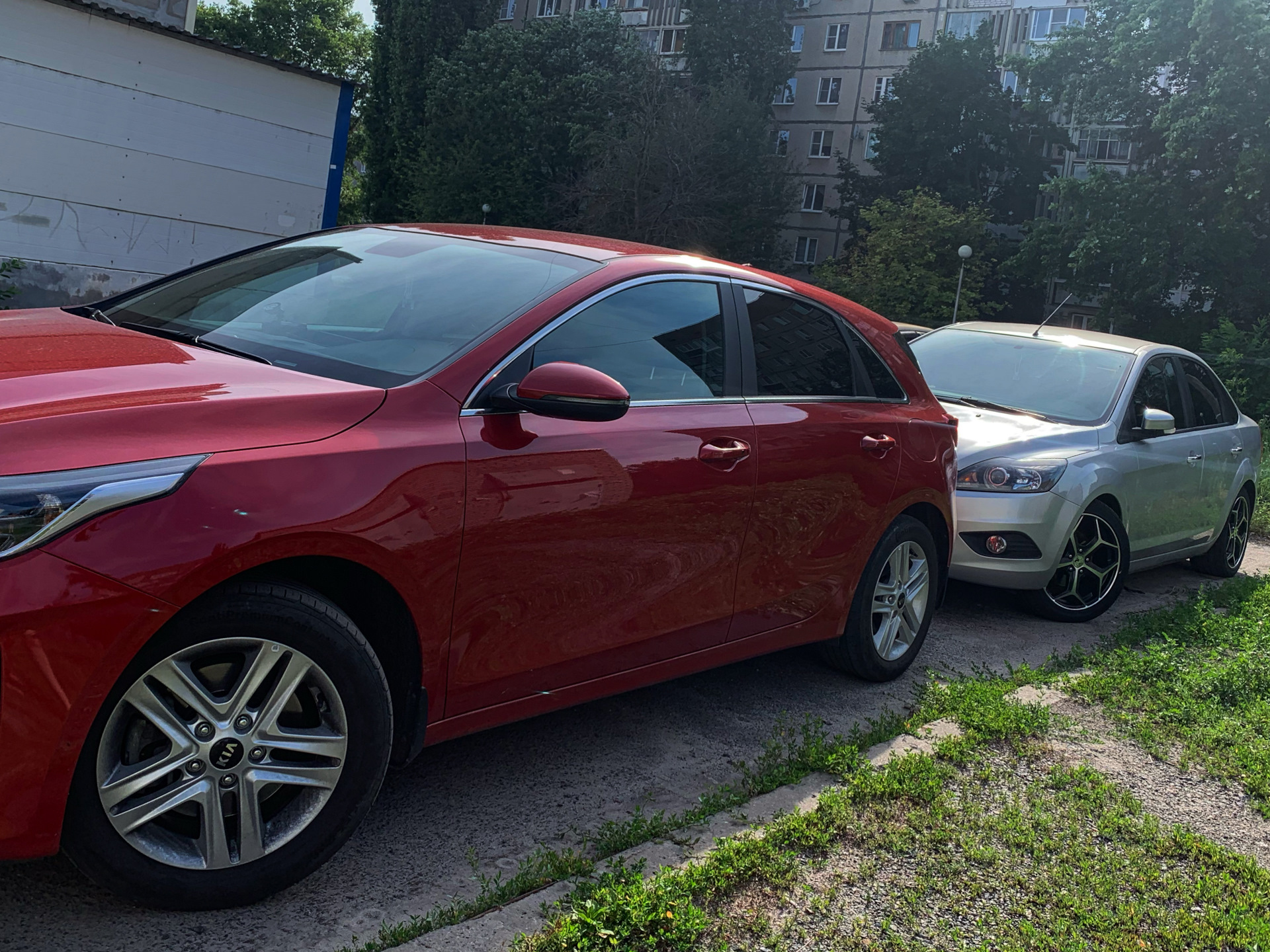 Колёса R17 — KIA Ceed (3G), 1,6 л, 2020 года | шины | DRIVE2