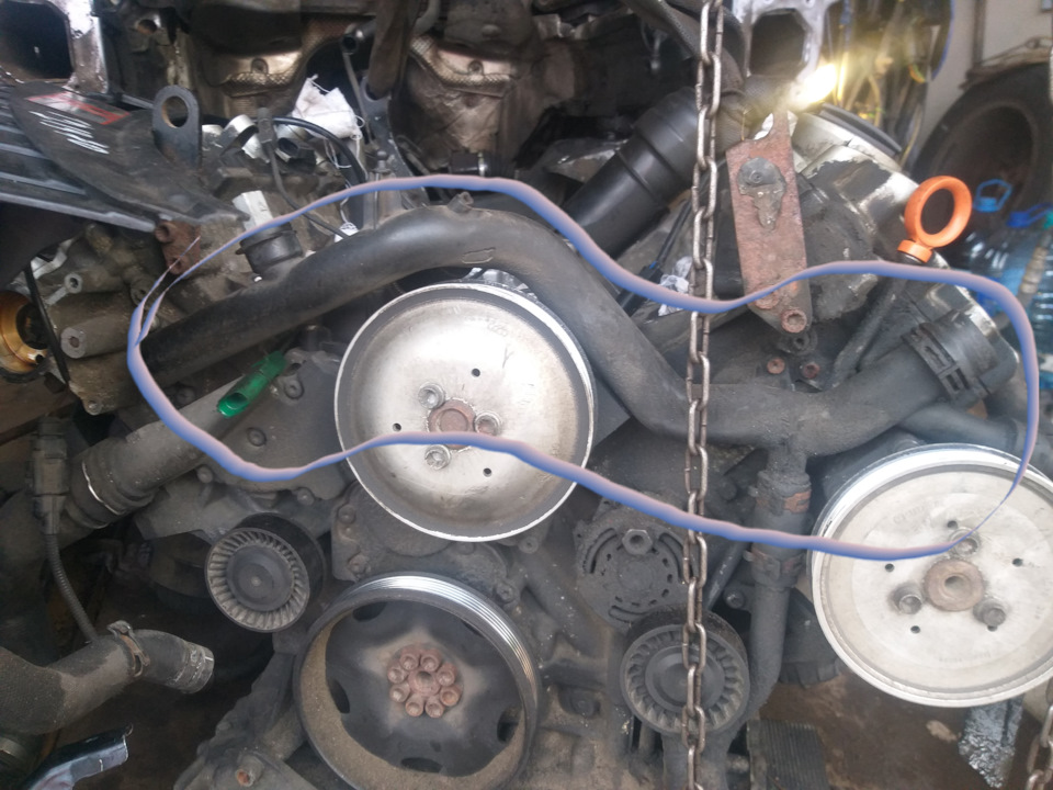 Идёт процесс разборки. — Audi A6 (C6), 2,4 л, 2005 года | своими руками ...