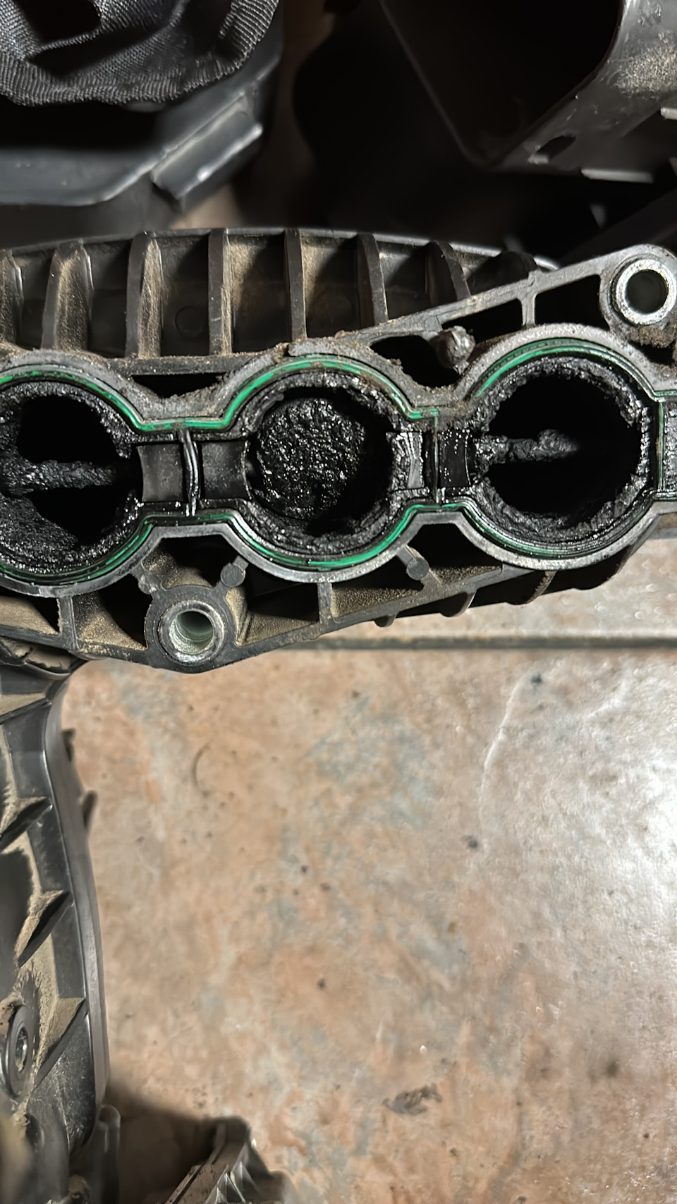 Чистка ЕГР и впускного коллектора. — Volvo XC90 (2G), 2 л, 2015 года ...