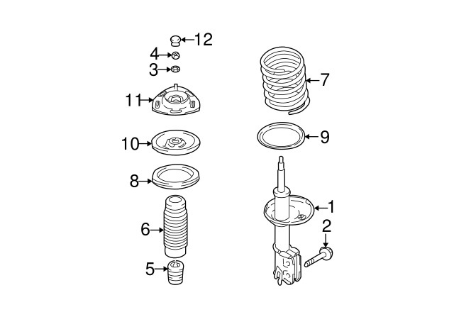 5466026300 S АМОРТИЗАТОР В СБОРЕ KIA HYUNDAI | Запчасти на DRIVE2