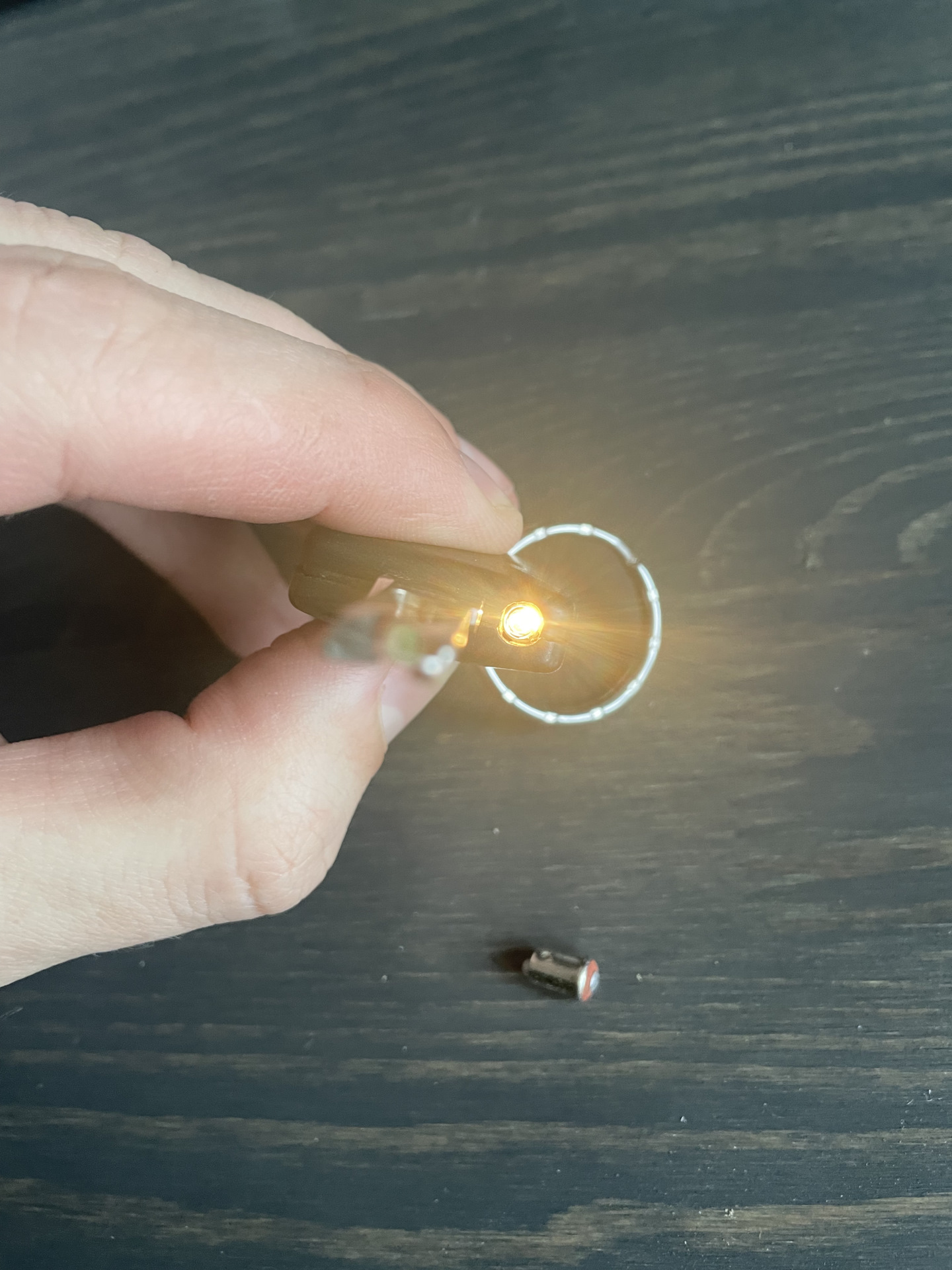 Батарейка и лампочка в ключ зажигания — Volkswagen Golf Mk4, 1,6 л ...