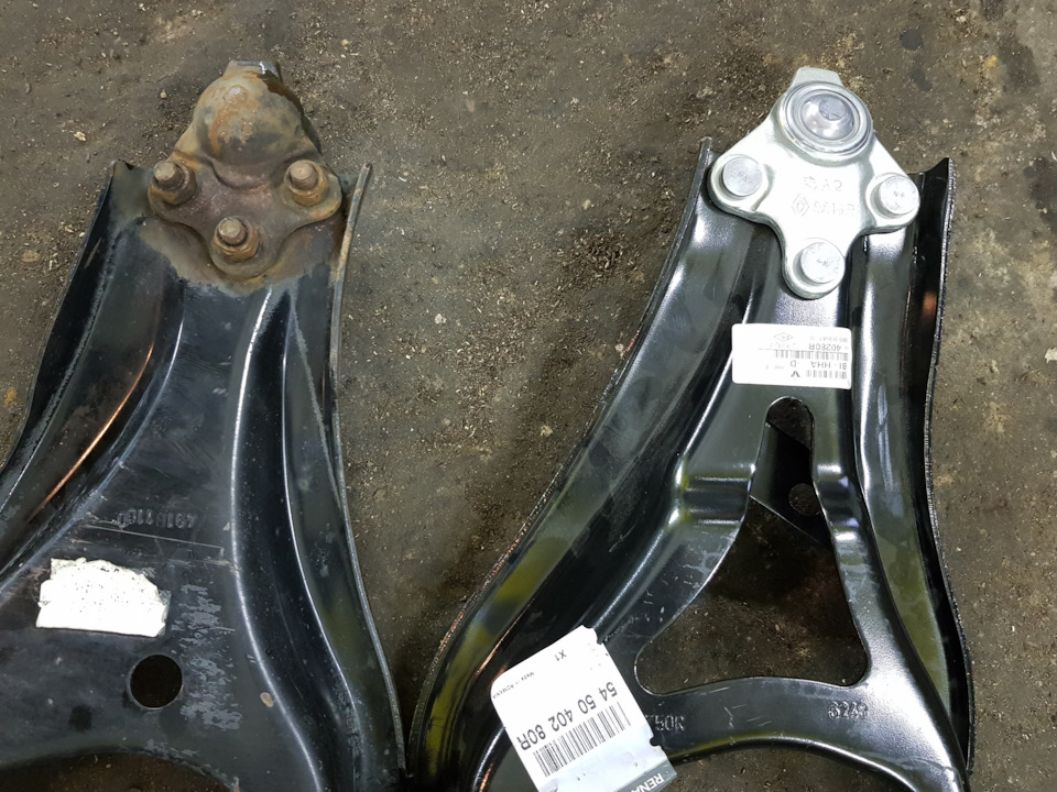 545040280R Рычаг ниж пер п RENAULT | Запчасти на DRIVE2