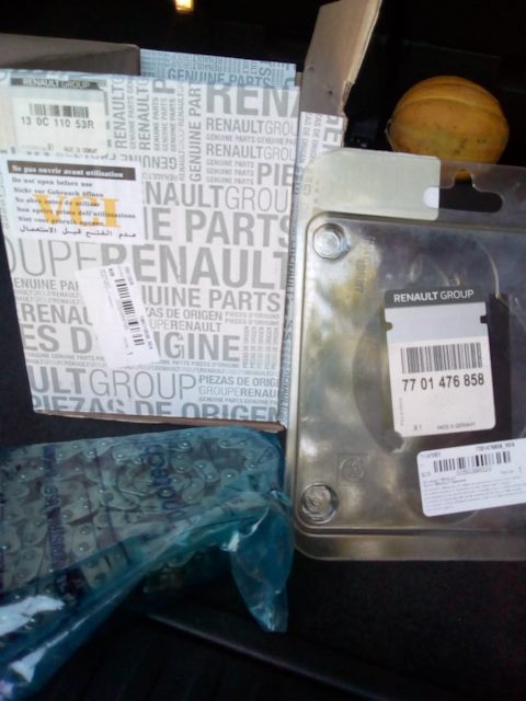 7701476858 Передний сальник коленвала RENAULT | Запчасти на DRIVE2