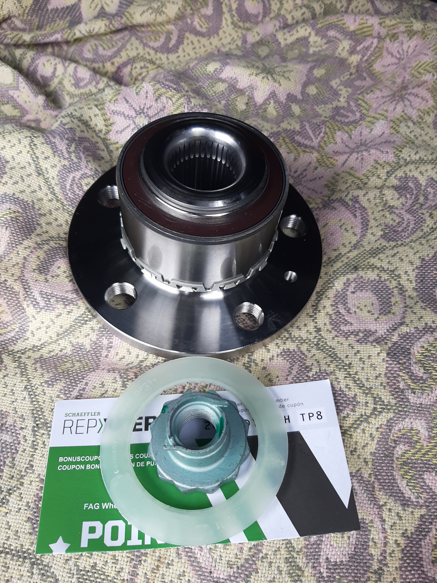 Ступицы FAG. — Skoda Fabia Combi Mk2, 1,6 л, 2008 года | визит на ...