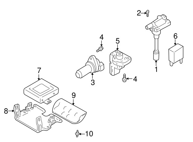 3322050G02 Датчик положения распредвала SUZUKI | Запчасти на DRIVE2
