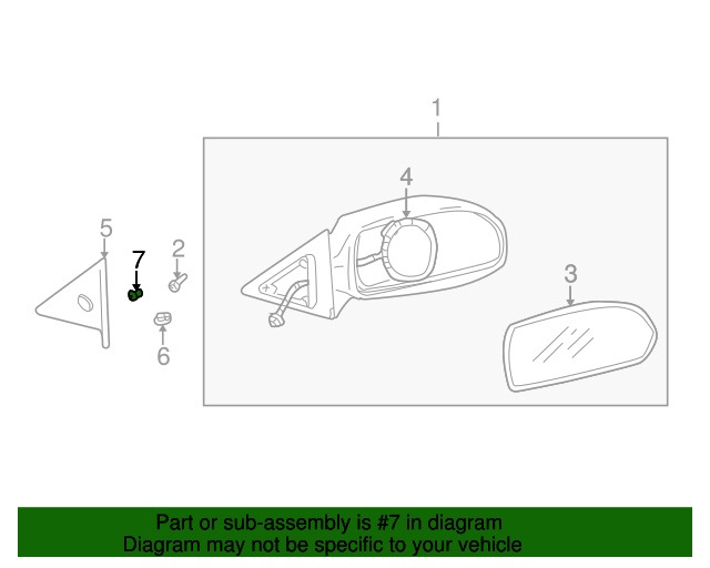8231533000 Фиксатор кожуха зеркала двери KIA HYUNDAI | Запчасти на DRIVE2