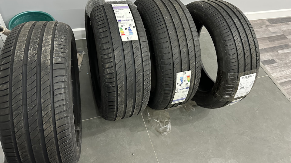 Готовь летние шины зимой — Michelin Primacy 4 — Lexus Ls Usf40 41 4