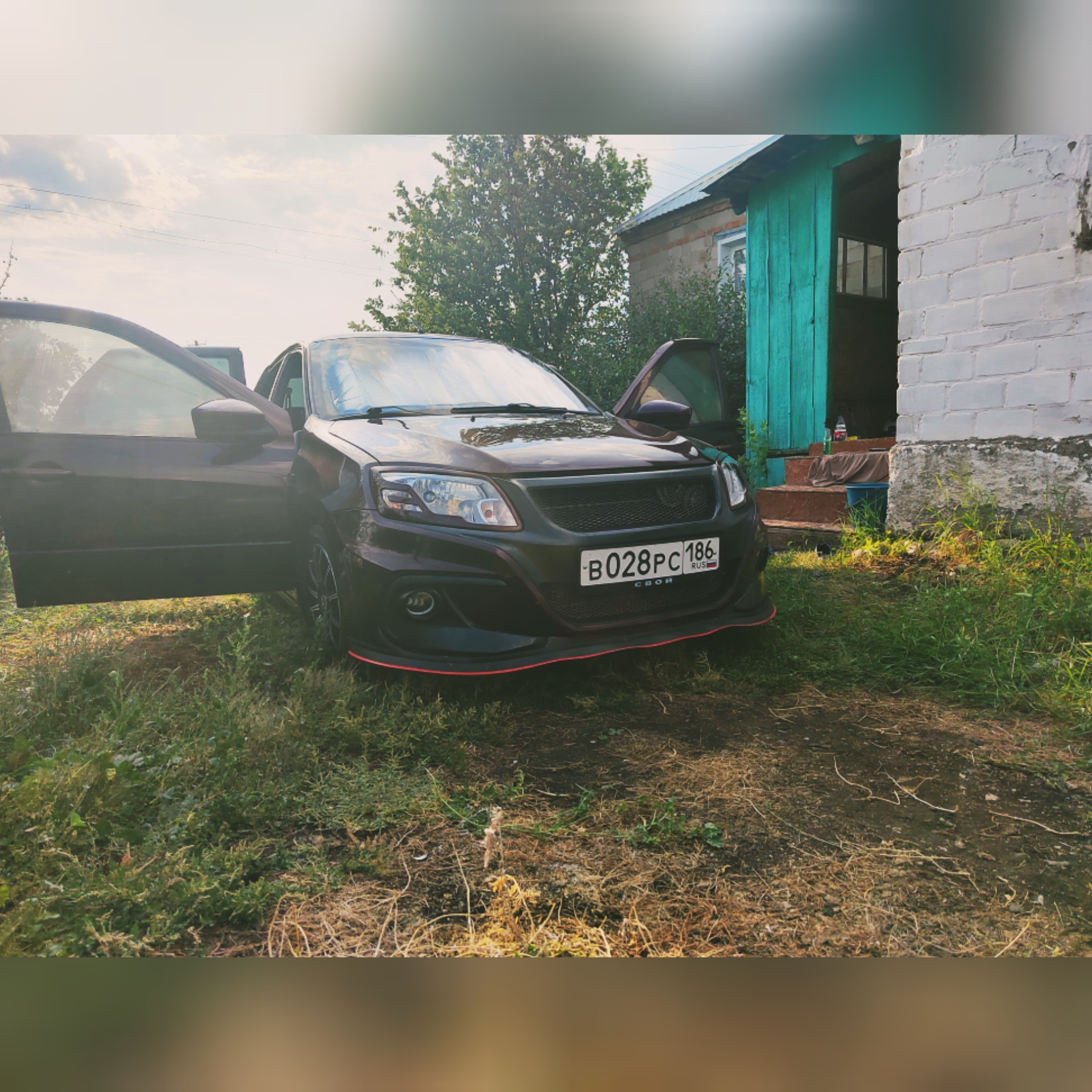 Сводил свою на реснички 🤣 — Lada Гранта, 1,6 л, 2016 года | стайлинг ...