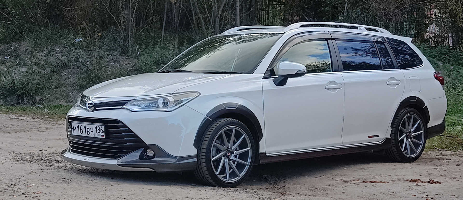 Fielder cross Modellista Один такой — Toyota Corolla Fielder (E160), 1,5 л, 2016 года ...