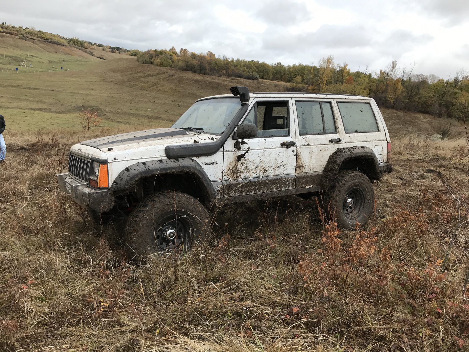 Первый выезд — Jeep Cherokee (XJ), 4 л., 1989 года | наблюдение | DRIVE2