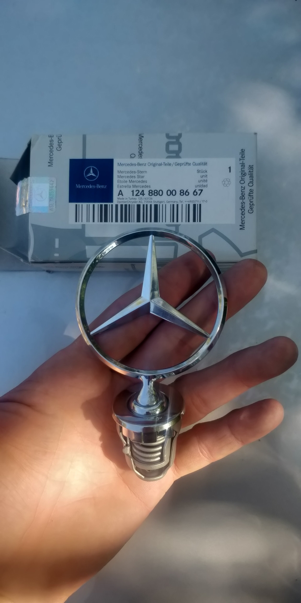 Новые звёздочки для мурза — Mercedes-Benz E-Class (W124), 3 л, 1991 ...