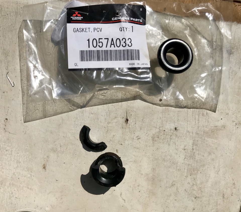 Регулировка клапанов — Mitsubishi Outlander (1G), 2,4 л, 2005 года ...