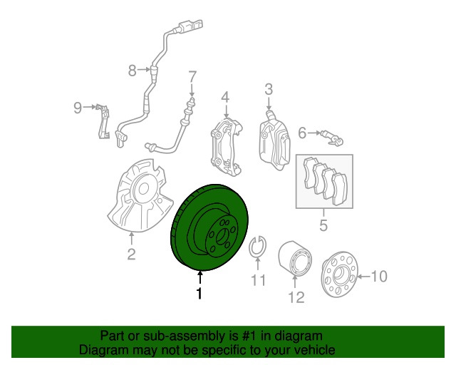 A0004212012 Тормозной диск высокоуглеродистый с покрытием PRO+ ...