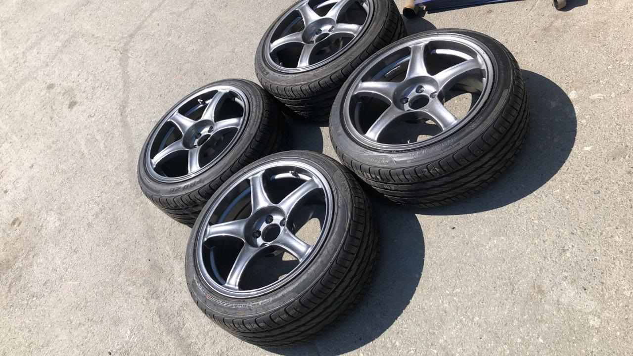 Advan RC2 R17 — Toyota Matrix (1G), 1,8 л, 2004 года | колёсные диски ...