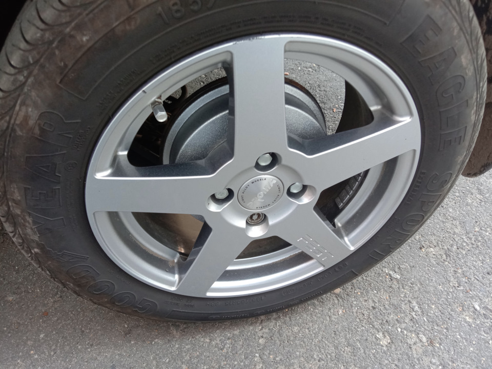 ЛИТЫЕ ДИСКИ PROMA FEST R16 — Renault Sandero 2G, 1,6 л, 2014 года ...