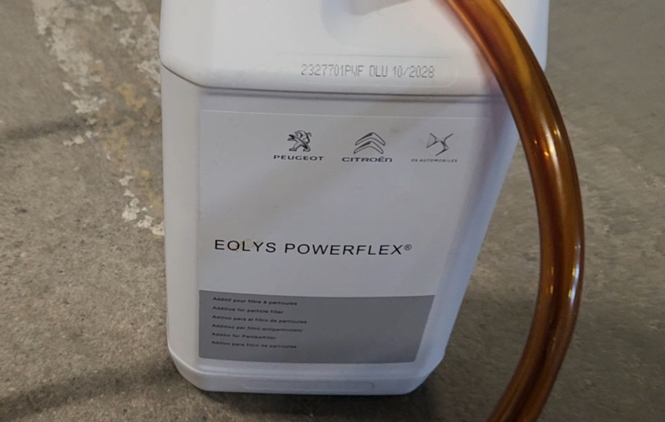 Eolys заправка и прописка — Peugeot 3008 (2G), 2 л, 2022 года | поломка ...