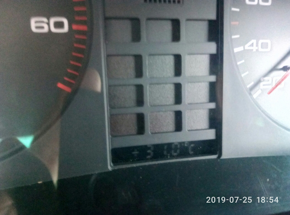 Температура за бортом. — Audi 80 (B3), 1,6 л, 1987 года | электроника ...