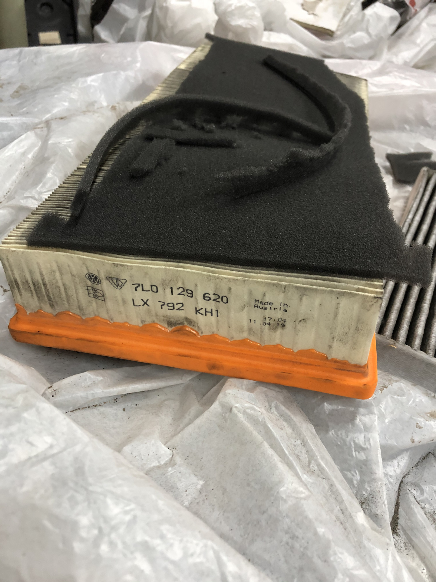 ТО часть 1 — Audi Q7 (1G), 3 л, 2013 года | плановое ТО | DRIVE2