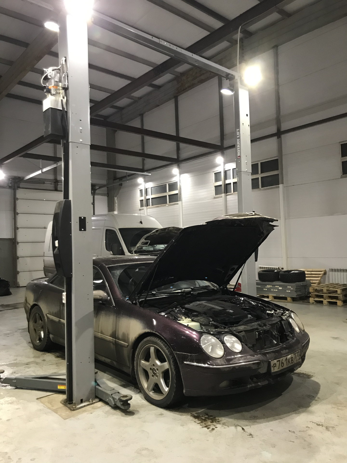 Отличная новость и плановое ТО — Mercedes-Benz CL (W215), 5 л, 2002 ...