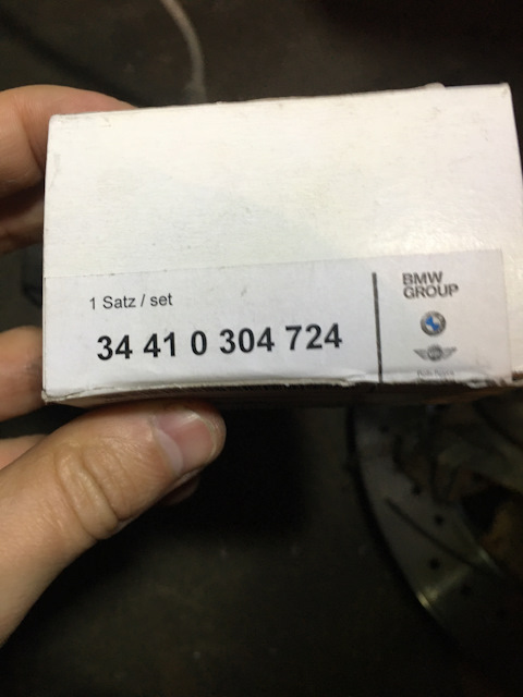 34410304724 Ремонтный комплект пружин BMW | Запчасти на DRIVE2