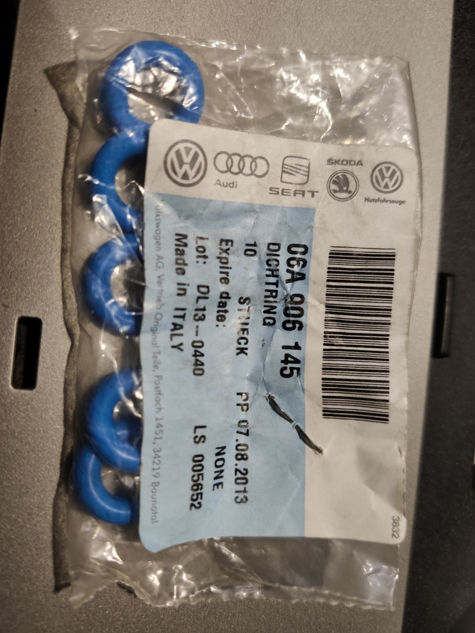 06A906145 Кольцо форсунки VAG | Запчасти на DRIVE2