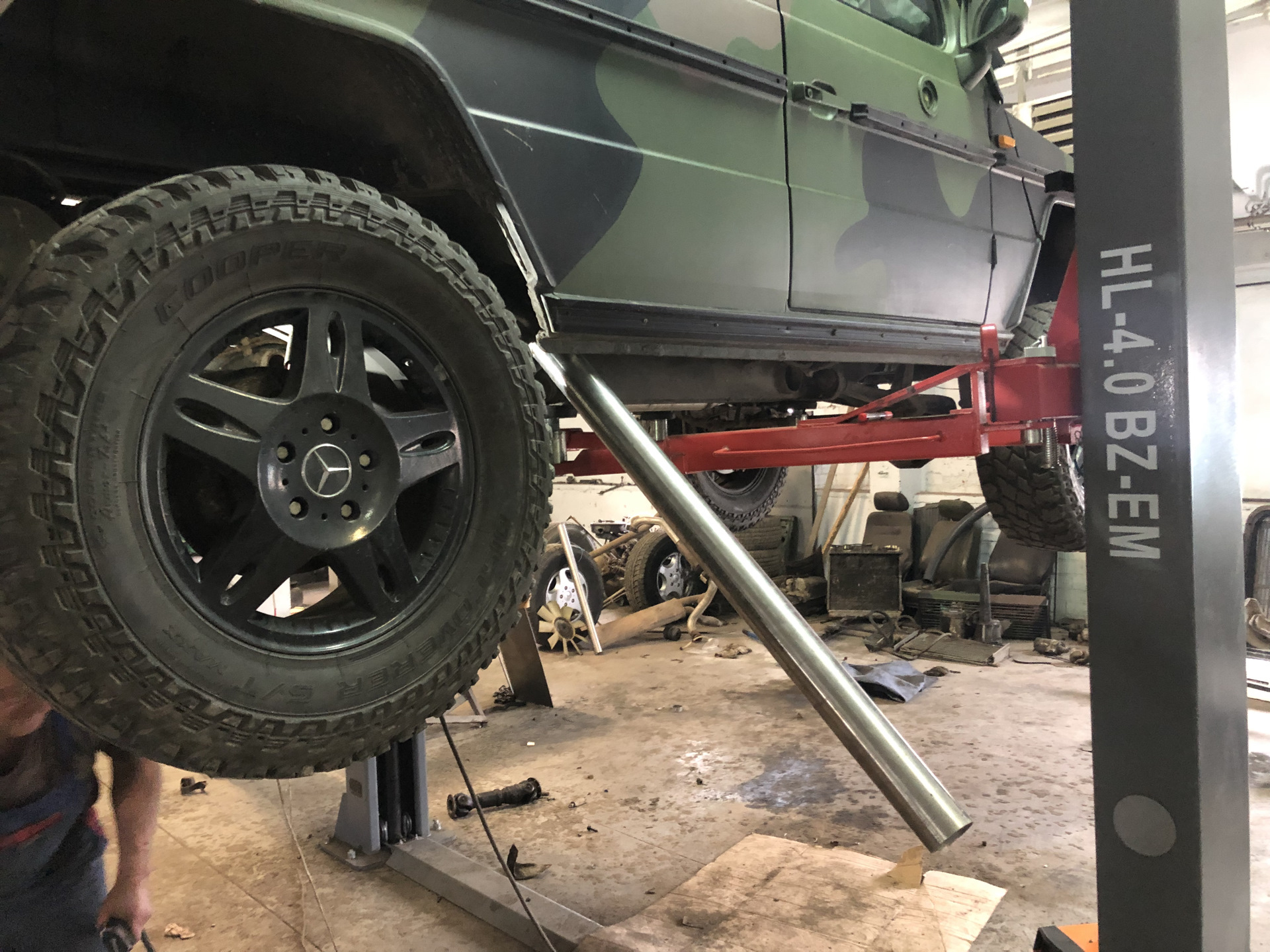 Запуск 606 — Mercedes-Benz G-Class (W460/W461), 2,9 л, 1994 года ...