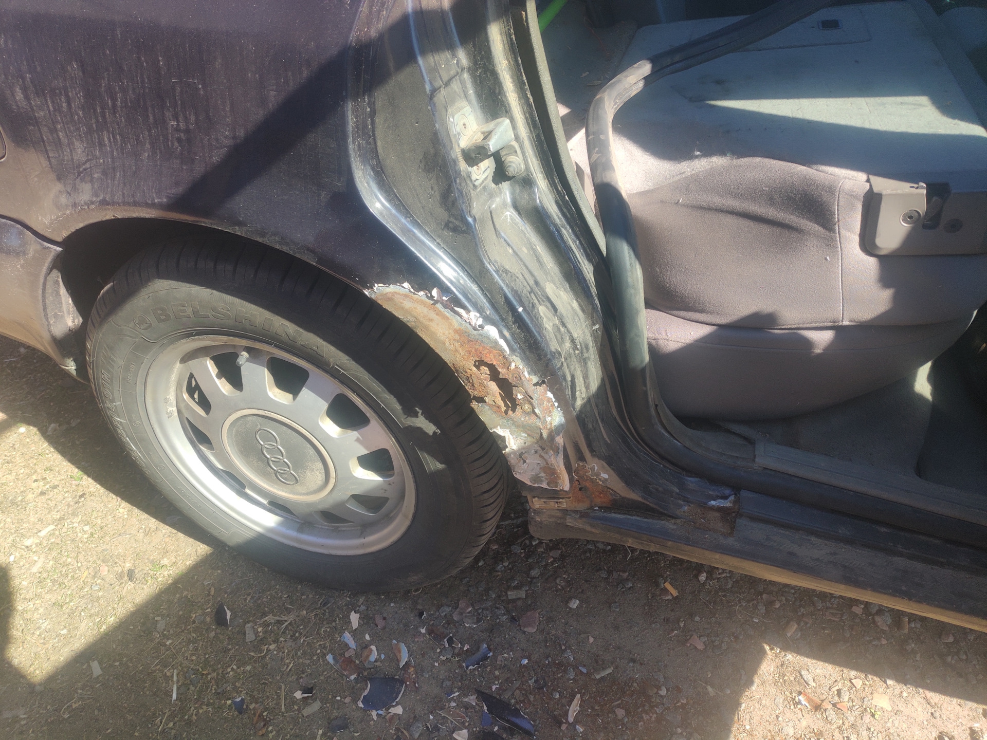 Стыдно, но как есть… — Audi A6 Avant (C4), 2,6 л, 1996 года | кузовной ...