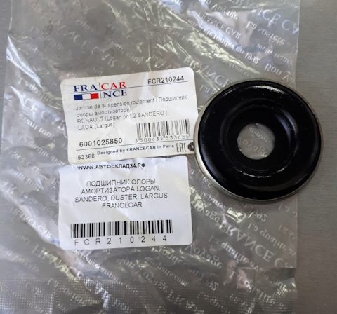 6001025850 Подшипник опоры переднего амортизатора RENAULT | Запчасти на ...