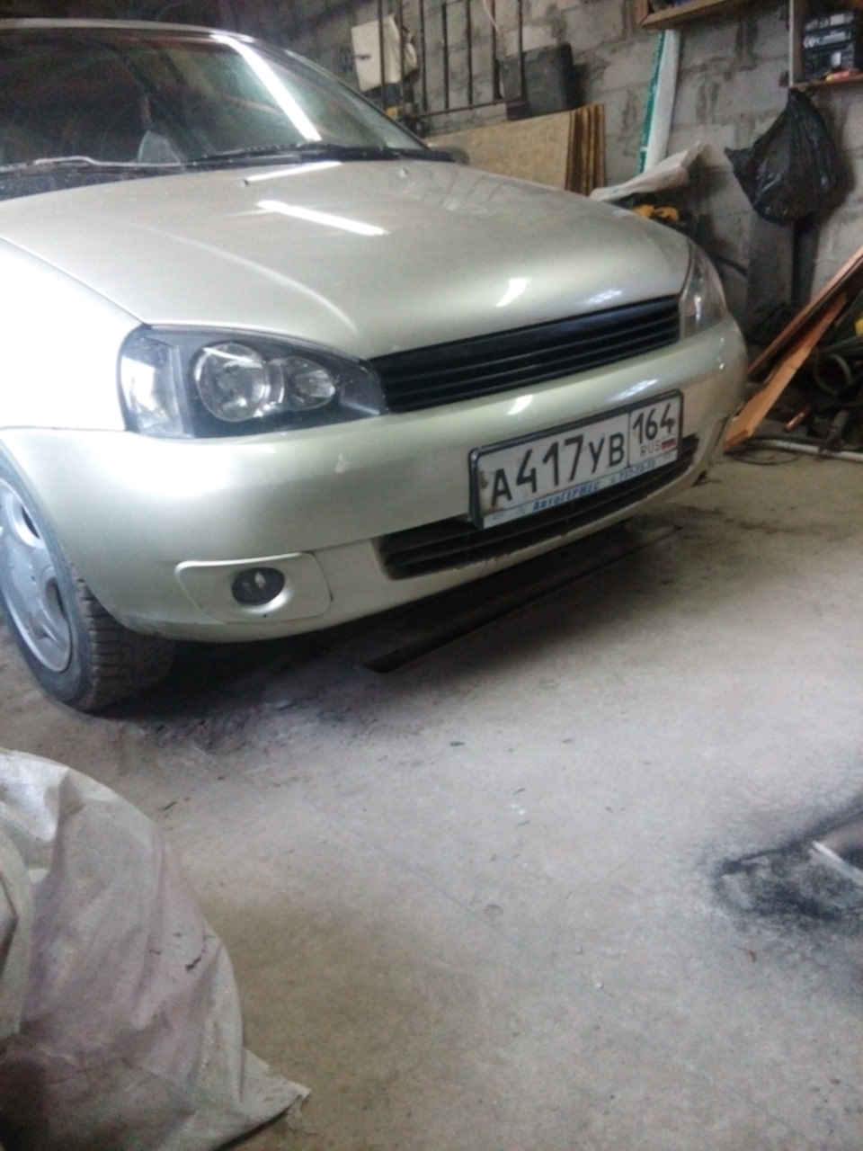 Липучки в багажник — Mitsubishi Lancer IX, 1,6 л, 2008 года ...
